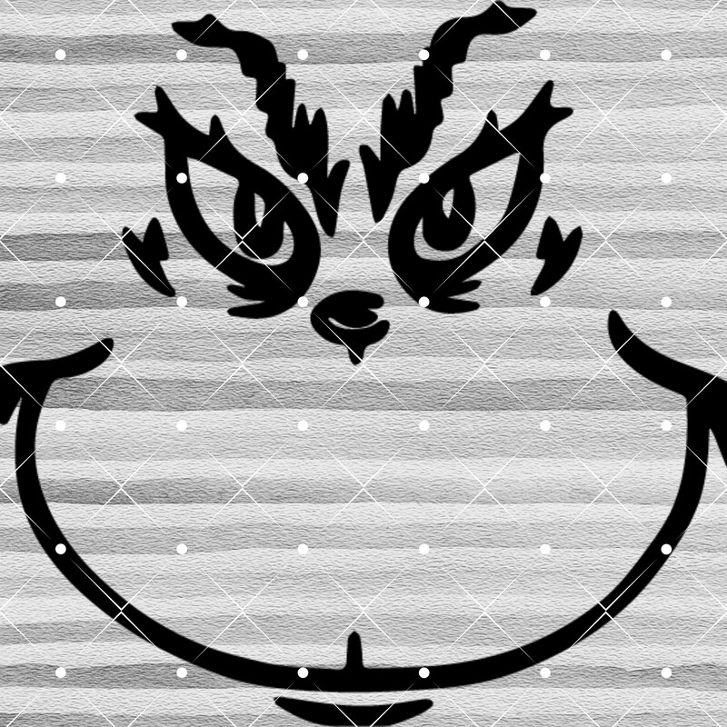 Grinch Silhouette - Etsy