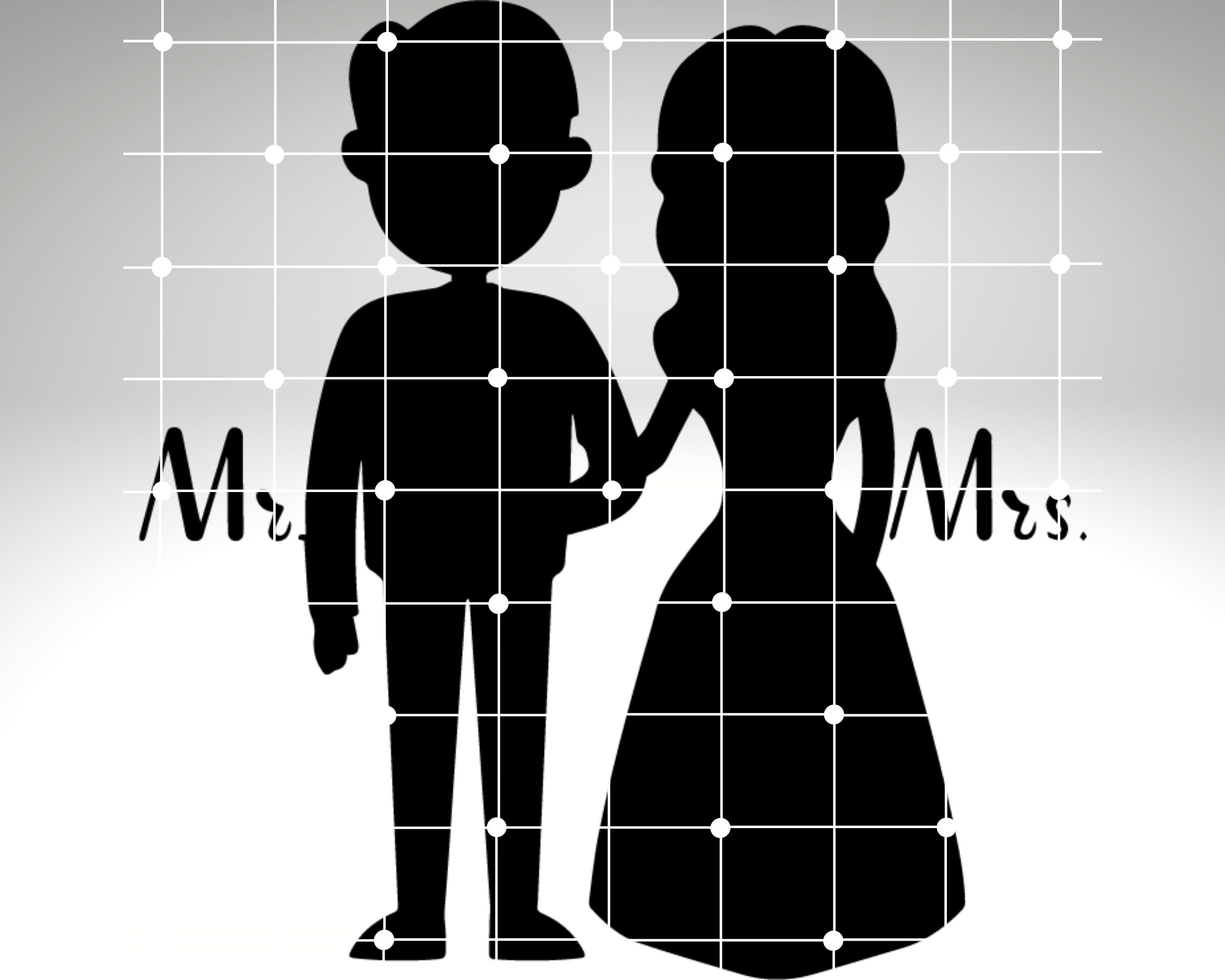 Mr. and Mrs. Wedding SVG Mr. and Mrs. SVG Engagement SVG - Etsy
