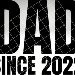 Dad Since 2021, Dad Since 2022, Fathers Day Svg, Father and Son Svg ...