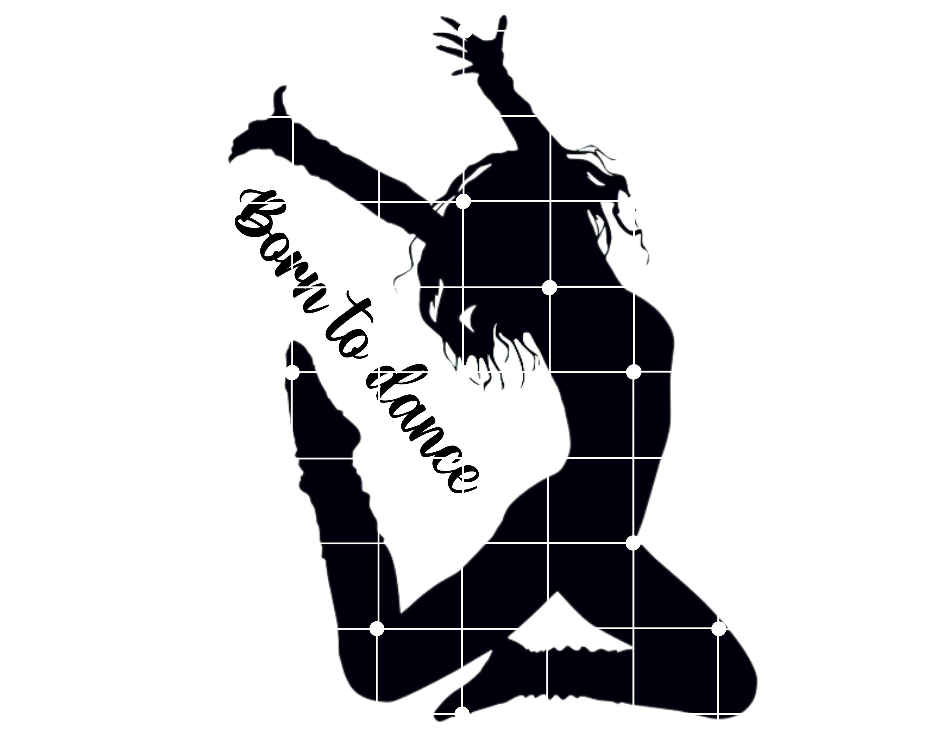 Born to dance, Cricut file svg, Vector dance svg, Dance svg, Dance ...