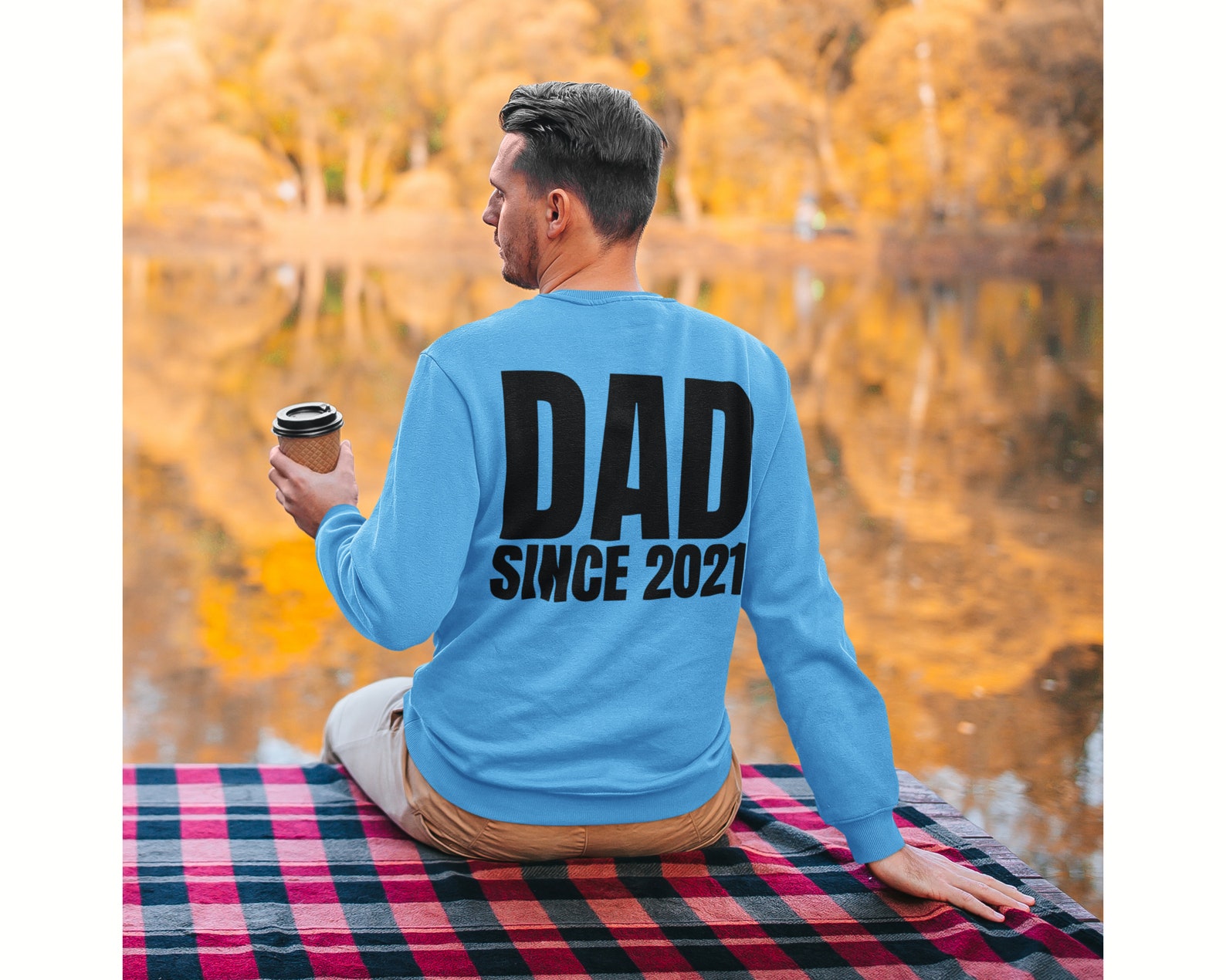 Dad Since 2021, Dad Since 2022, Fathers Day Svg, Father and Son Svg ...