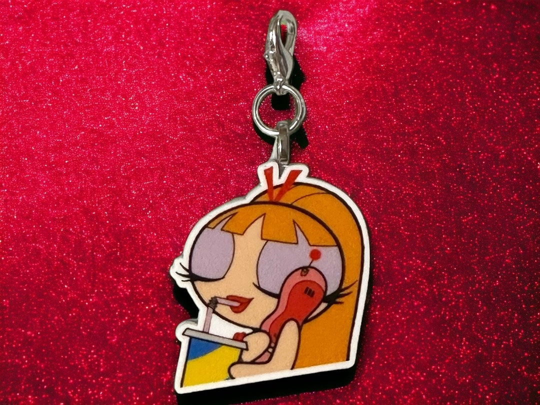 PPG Call Me Red Head Charm 90s PPG Planar 1 PC Acrylic - Etsy