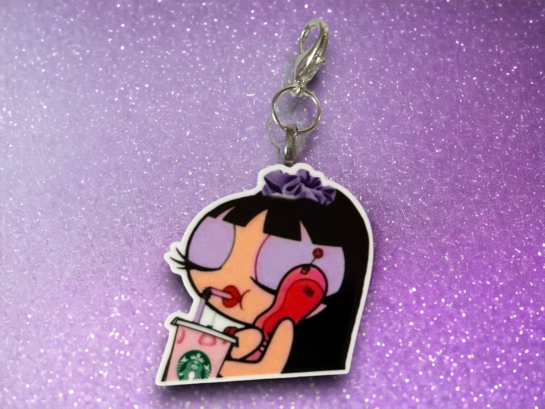 PPG Call Me Dark Hair Charm 90s PPG Planar 1 PC Acrylic - Etsy