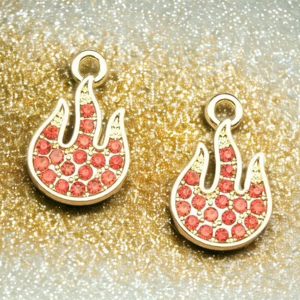 Flame Pendant - Etsy