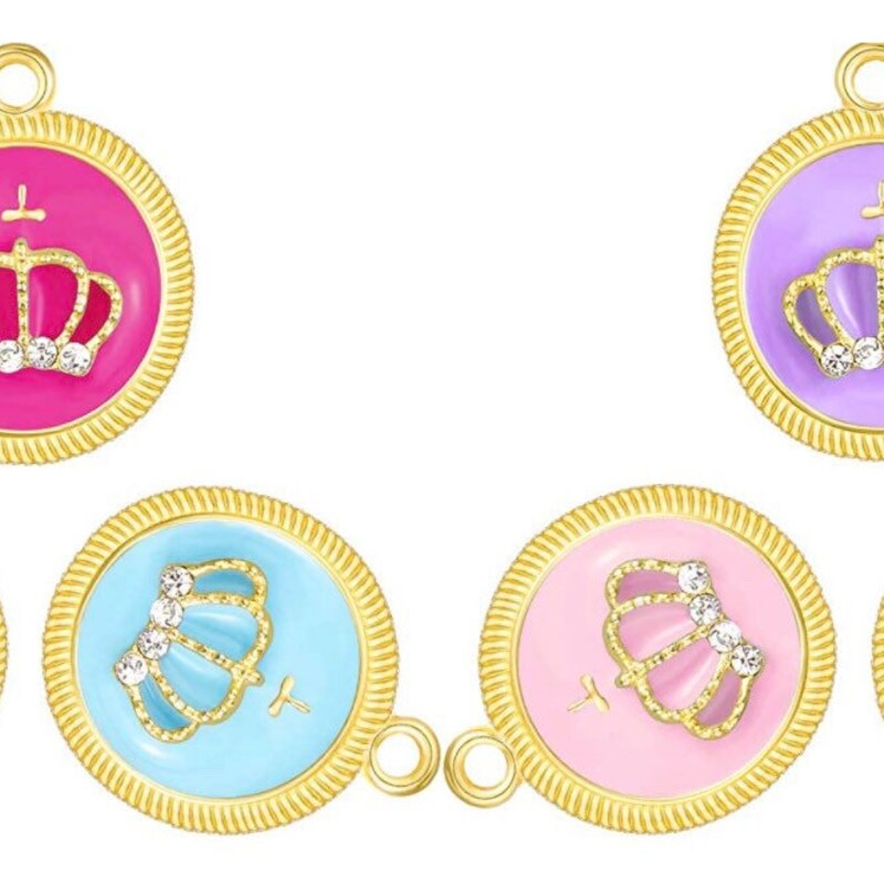 Crown Charm Jewelry - Etsy