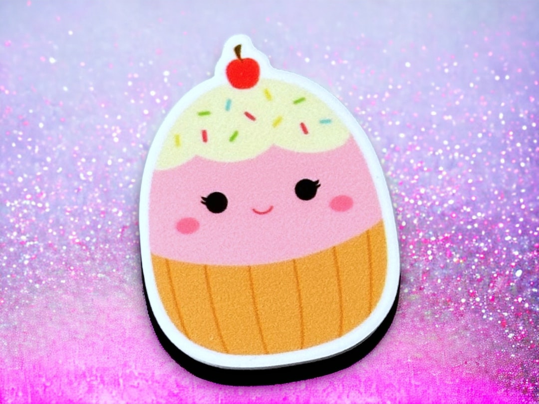 Squishy Cupcake Charm Kawaii Cupcake Dessert Planar 1 PC - Etsy