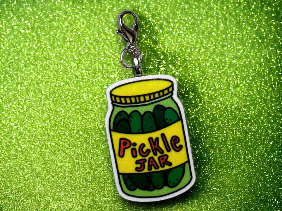 Pickles Charm | Pickles Jar | Pickles Planar | 1 PC Resin Acrylic ...