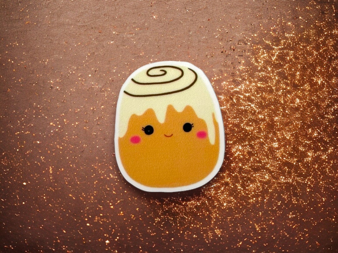 Squishy Cinnamon Roll Planar | Kawaii Cinnamon Roll | Dessert Charm | 1 ...