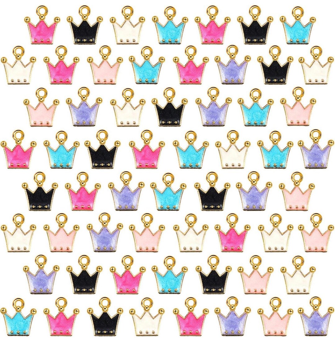 Tiara Charm 1 PC Charm Crown Charm Royalty Kingdom Princess Queen ...