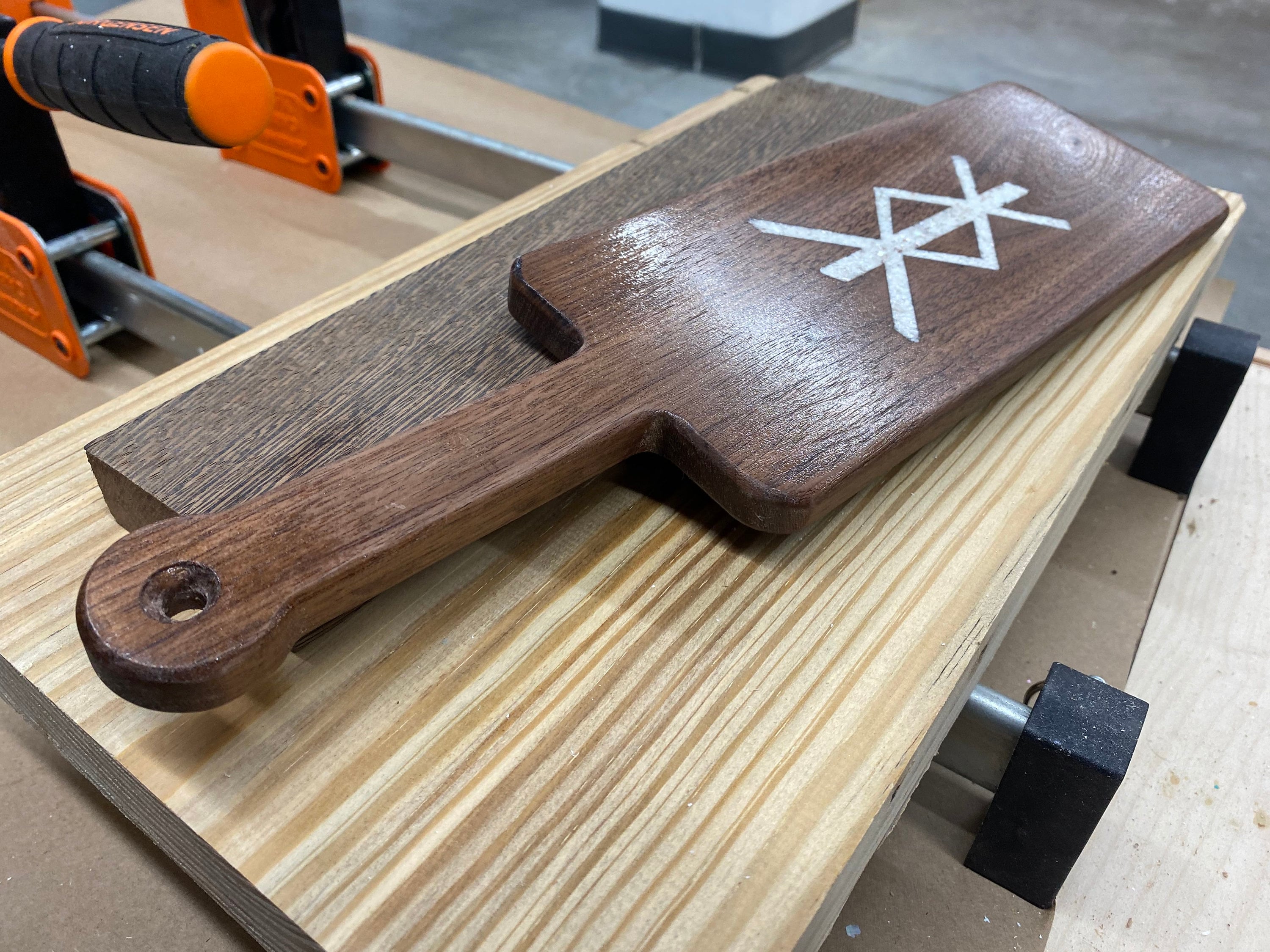 Custom Handmade Hardwood Paddle - Etsy UK