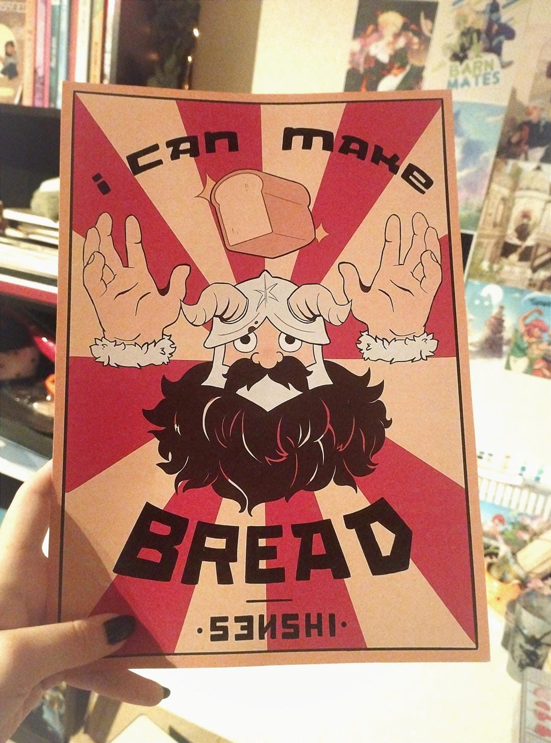 SENSHI ART PRINT I Can Make Bread! A4/A5 - Etsy