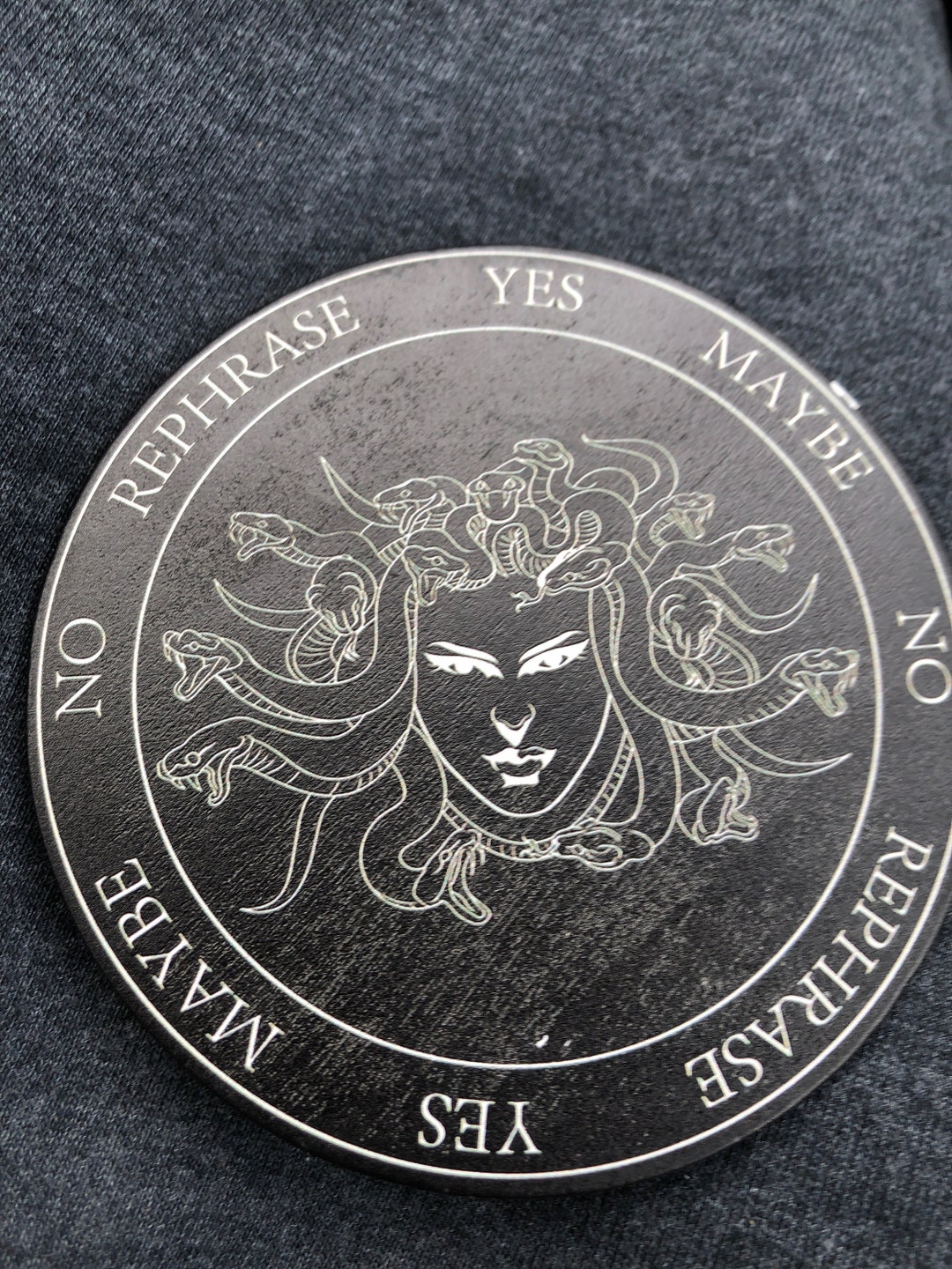 Medusa Snake Head Reversible Divination Board Pendulum for Readings ...