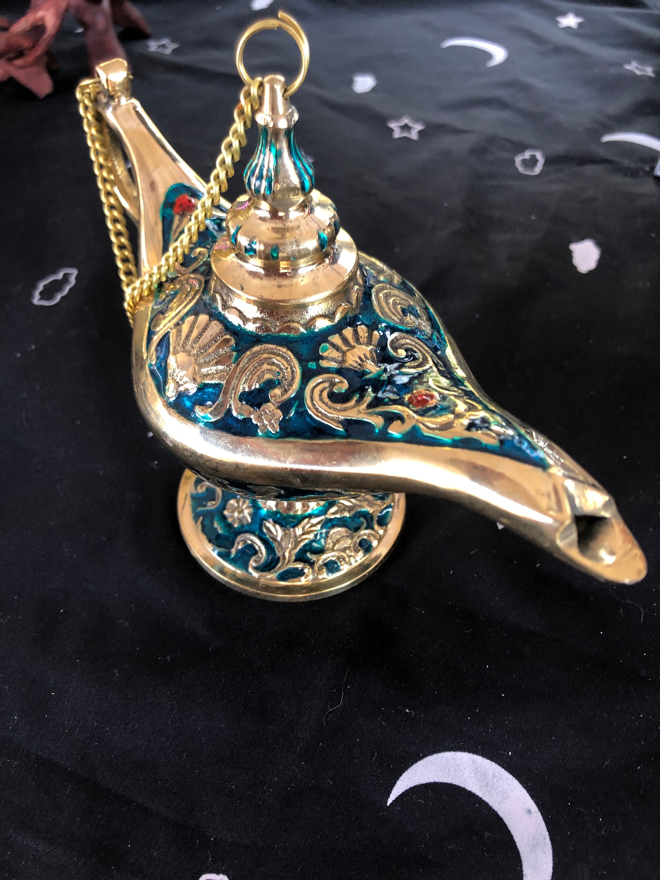 Djinn Genie Lamp, Spirit Vessel - Etsy