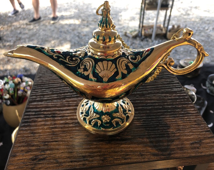 Djinn Genie Lamp, Spirit Vessel - Etsy