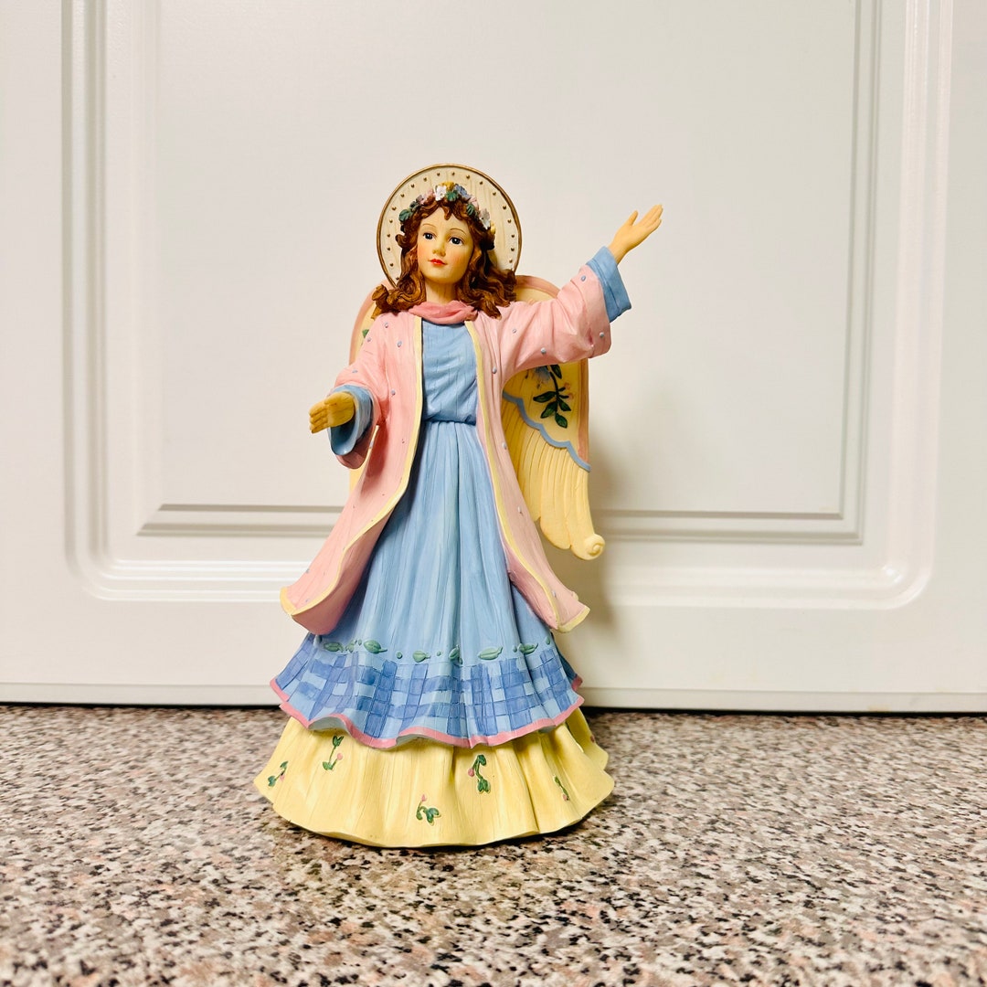 Demdaco Wildflower Angel Hallmark Angel Gift of Adoration Vintage Angel ...