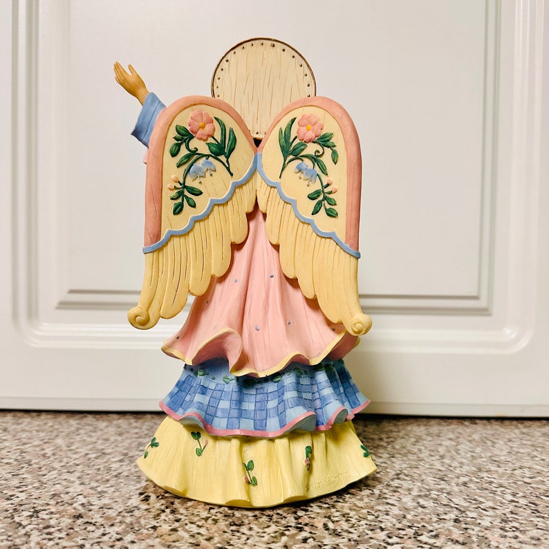 Demdaco Wildflower Angel Hallmark Angel Gift of Adoration Vintage Angel ...