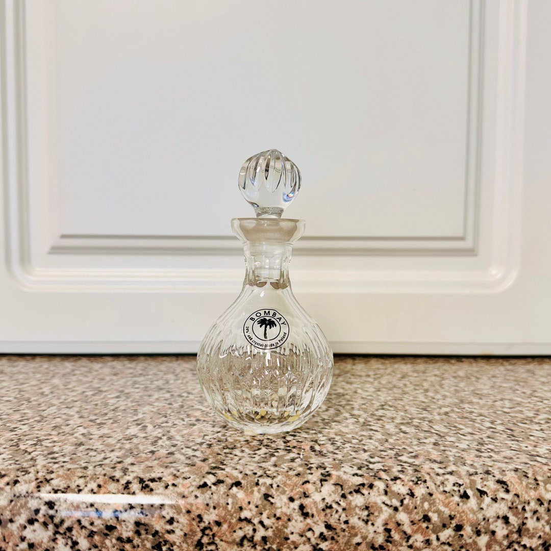 Bombay Perfume Bottle Crystal Made in Poland Crystal - Etsy