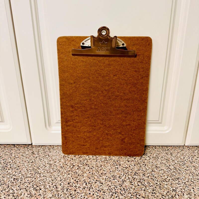 Vintage Clipboard - Etsy