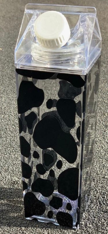 Acrylic Cow Print Milk Carton - Etsy