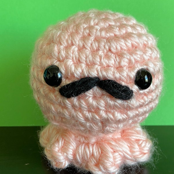 Mustache Octopus - Etsy