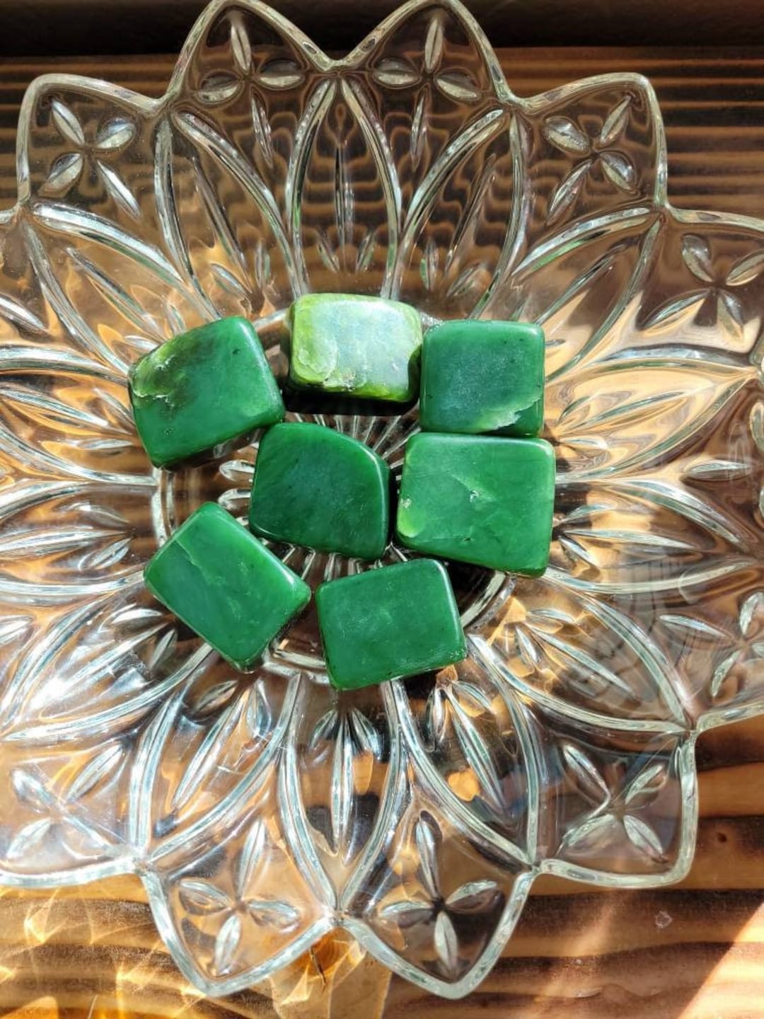Nephrite Jade - From Pakistan - Tumbled Stone - Luck - Protective ...