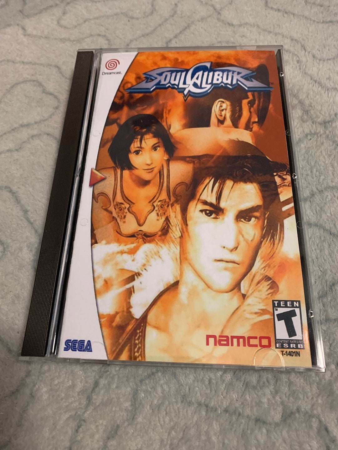 Soul Calibur, Sega Dreamcast, Custom Long Box Case W/inserts & Foam ...