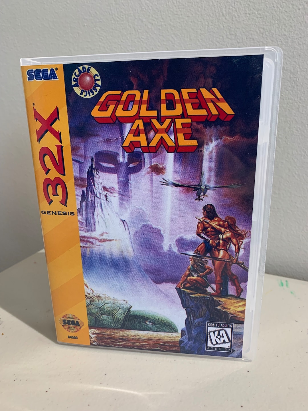 Sega Genesis 32X, Golden Axe, ANY TITLE, Genesis/32x Universal Clear ...