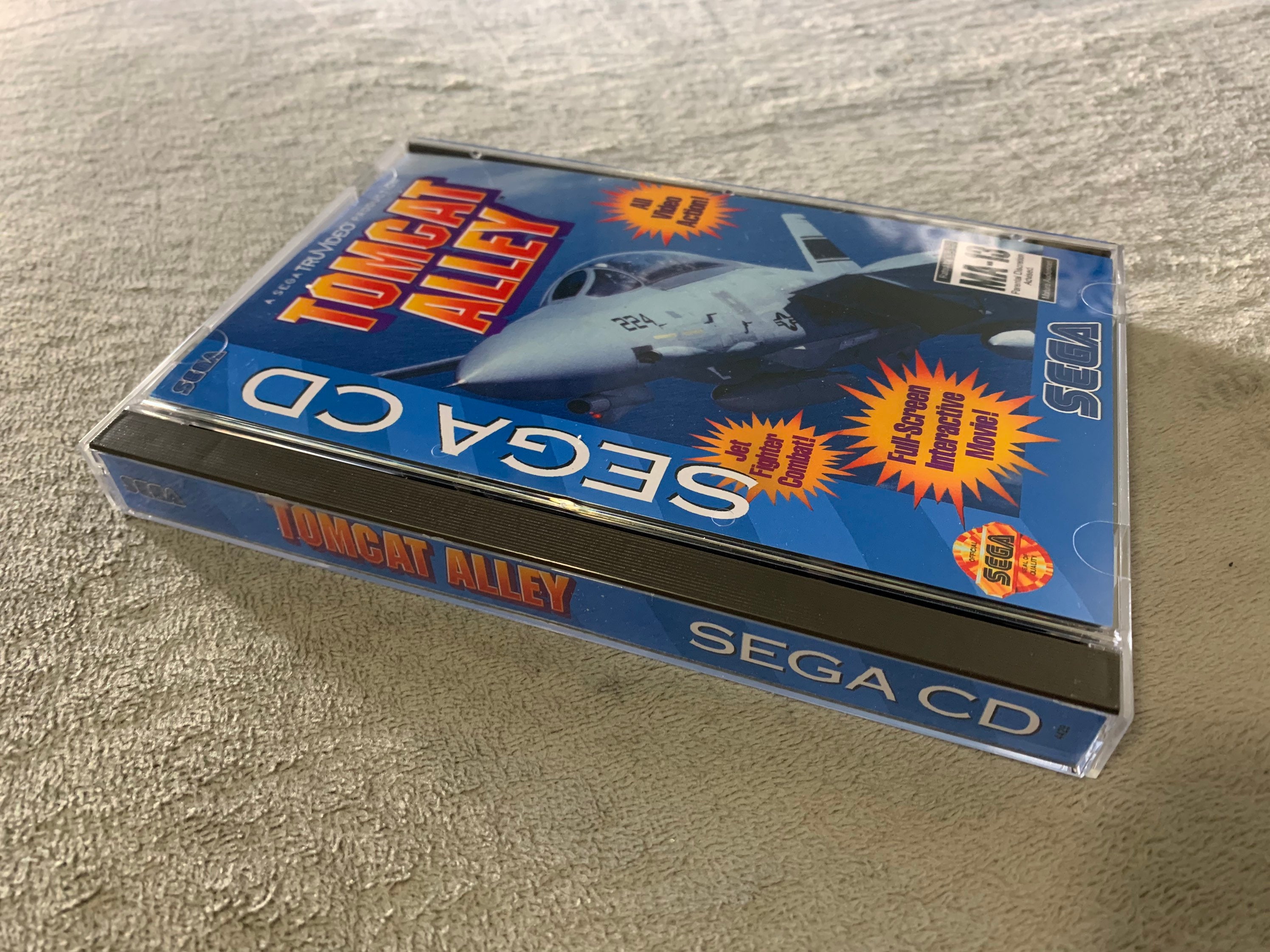 Sega CD Custom Case NO GAME Tomcat Alley Art & Collectibles Digital Prints etna.com.pe