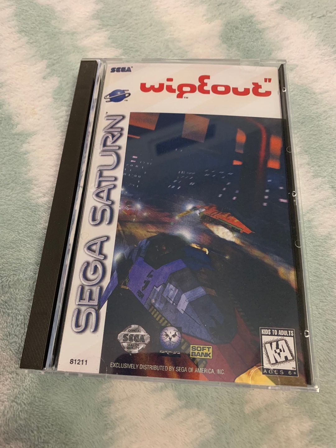 Wipeout, Sega Saturn, Custom Case W/inserts & Foam READ Description! - Etsy