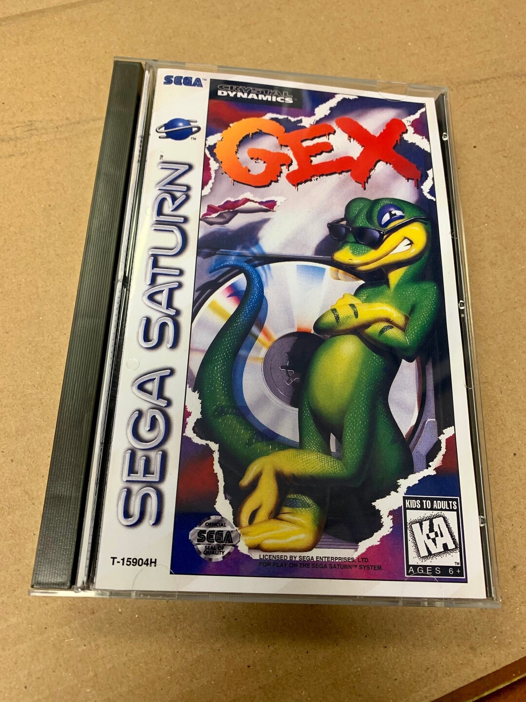 Gex, Sega Saturn, Custom Case W/inserts & Foam READ Description! - Etsy