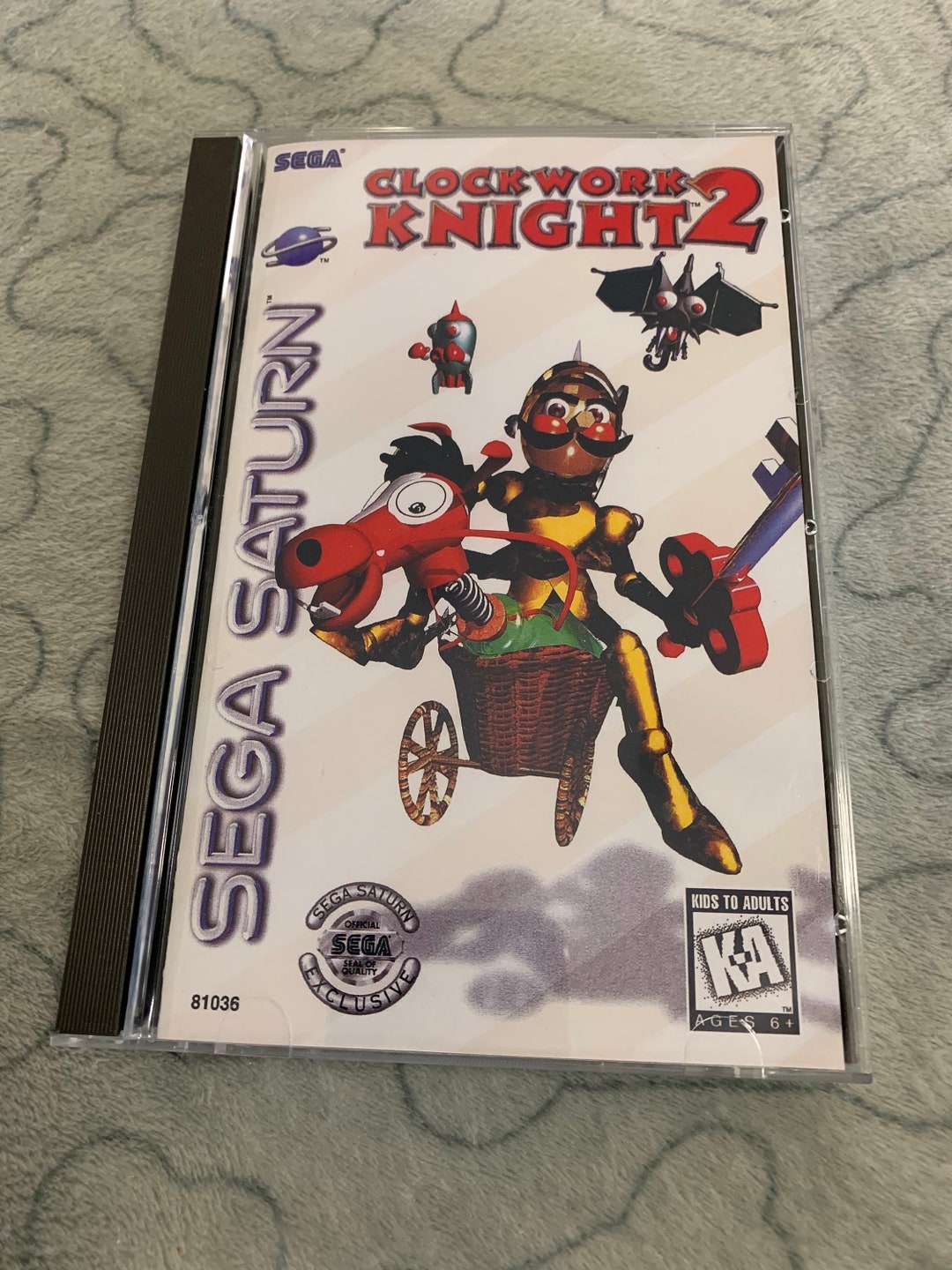 Clockwork Knight 2, Sega Saturn, Custom Case W/inserts & Foam READ Description! - Etsy