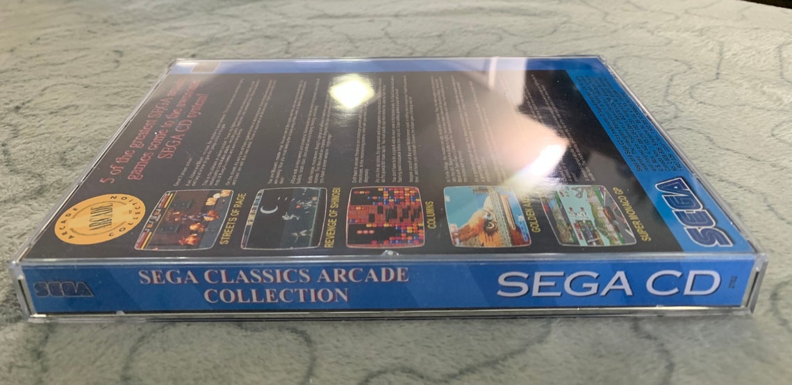 Sega Classics Arcade Collection Sega CD Custom Case - Etsy