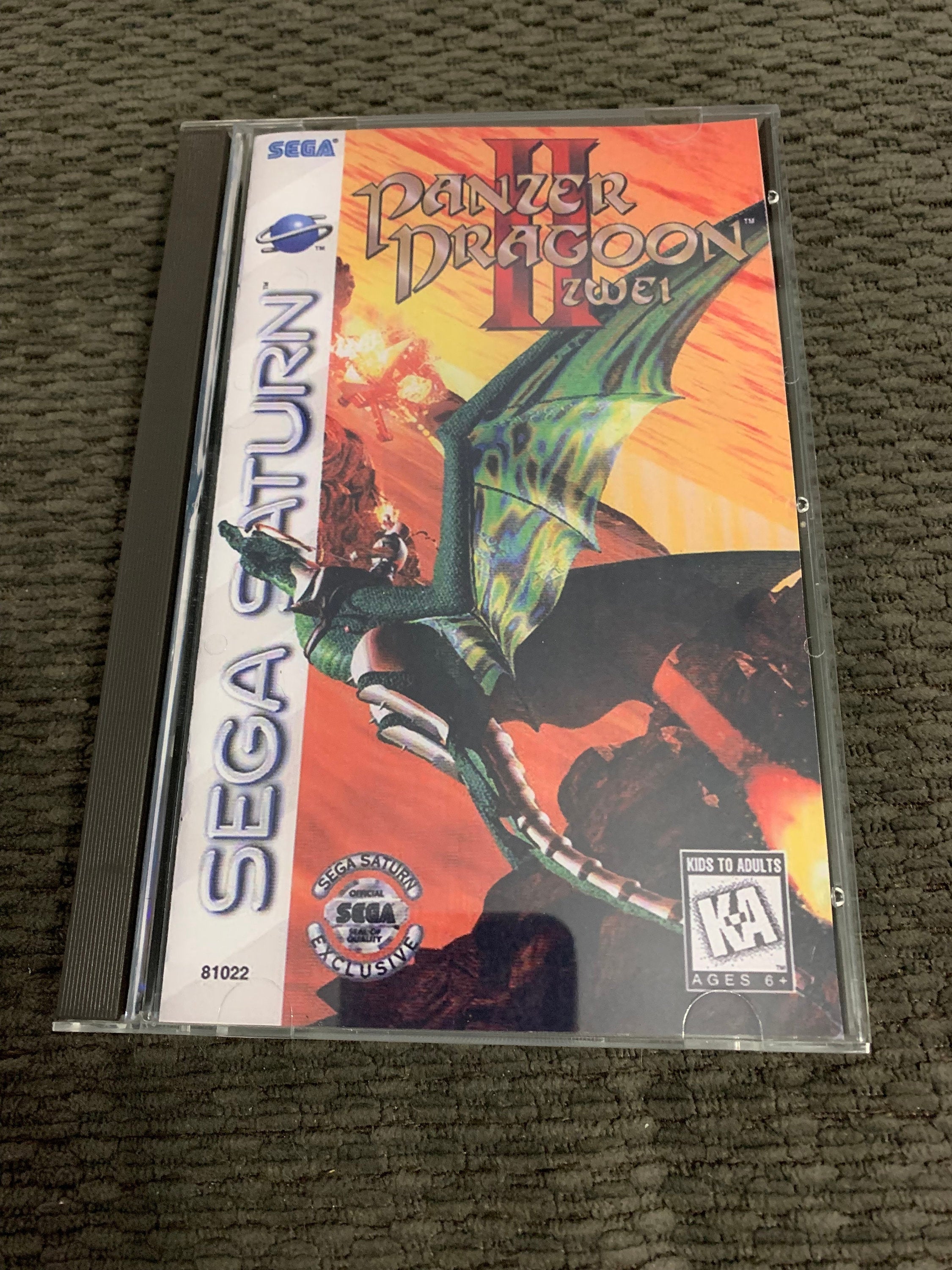 Panzer Dragoon Zwei Manual - Etsy
