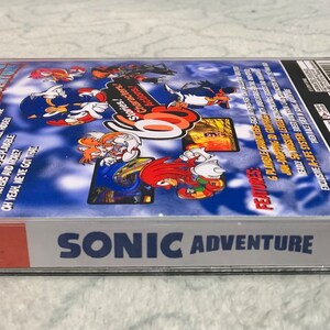 Sonic Adventure, Sega Dreamcast, Custom Long Box Case W/inserts & Foam ...