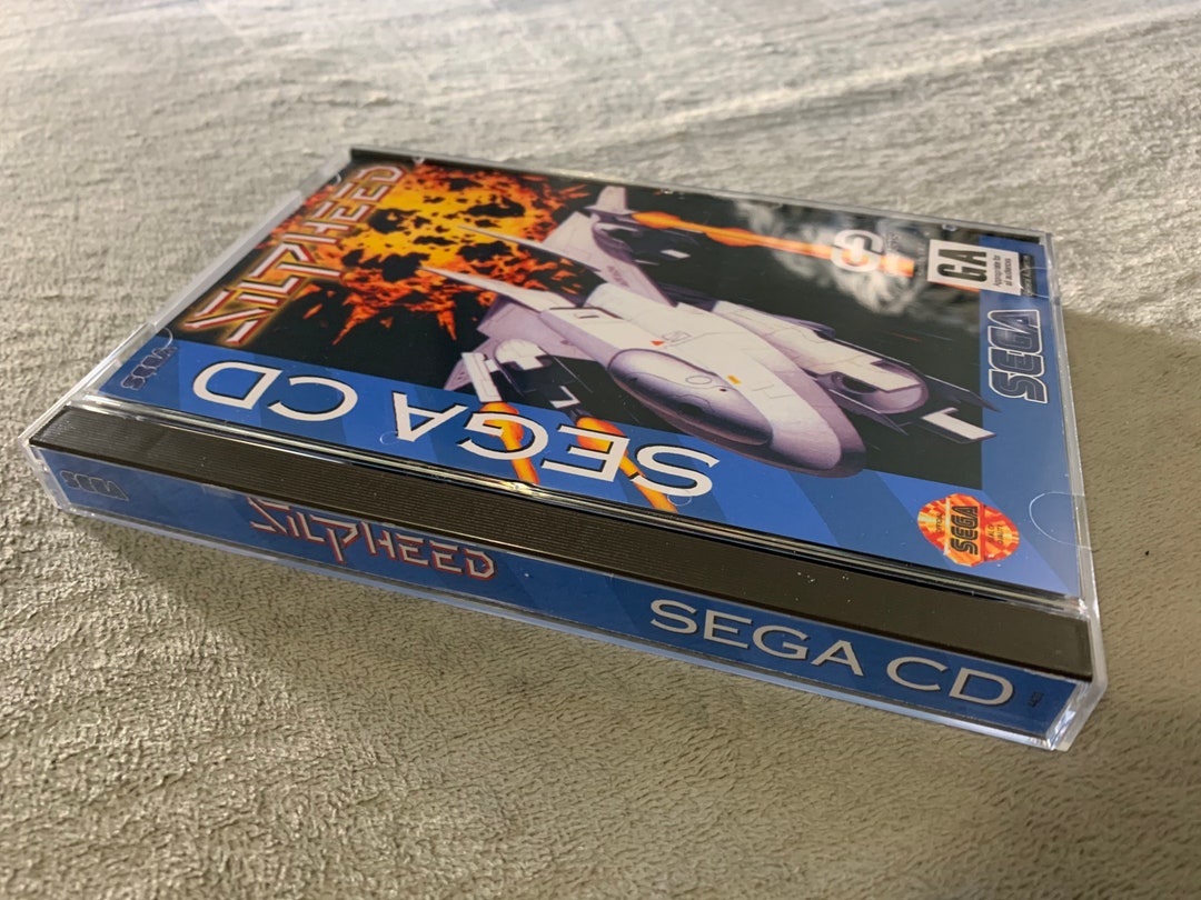 Silpheed, Sega CD, Custom Case W/inserts & Foam READ Description! - Etsy