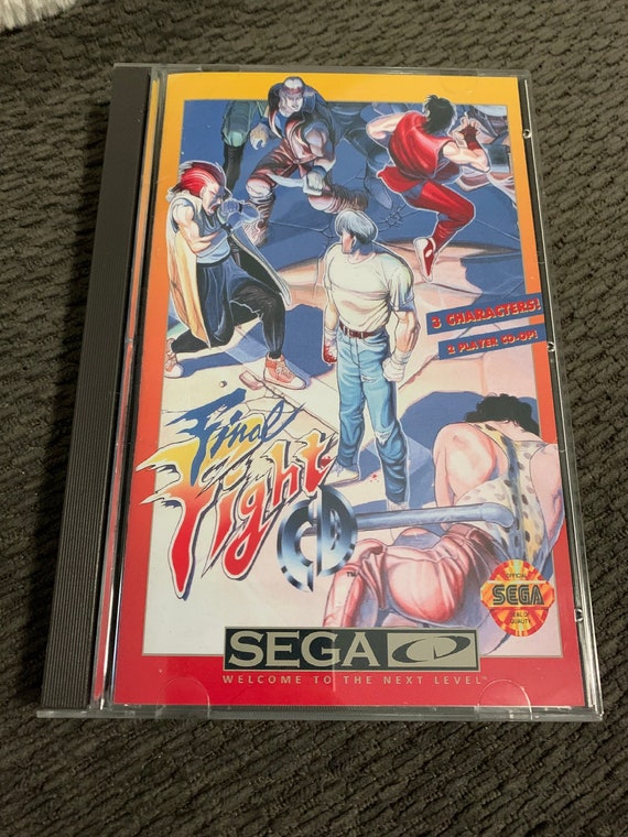 Final Fight CD Sega CD Custom Case W/inserts & Foam - Etsy