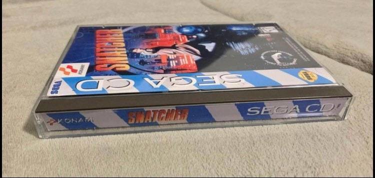 Snatcher Sega CD Custom Case W/inserts & Foam - Etsy
