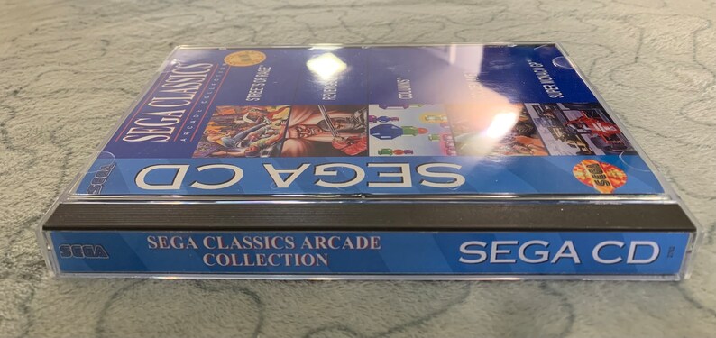 Sega Classics Arcade Collection, Sega CD, Custom Case W/inserts & Foam ...