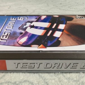 Test Drive 6 Sega Dreamcast Custom Long Box Case W/inserts & - Etsy