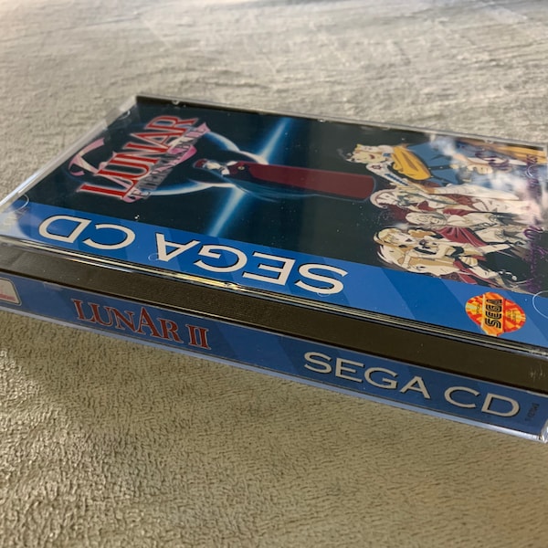 Sega Cd Case Lunar - Etsy