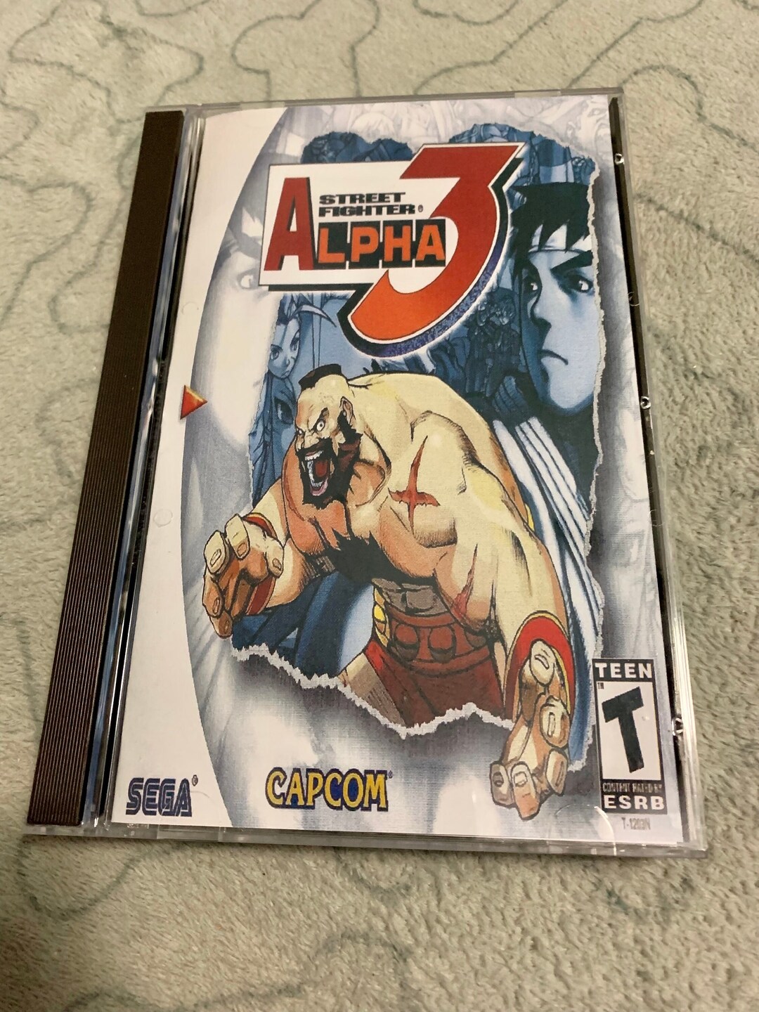 Street Fighter Alpha 3, Sega Dreamcast, Custom Case W/inserts & Foam ...