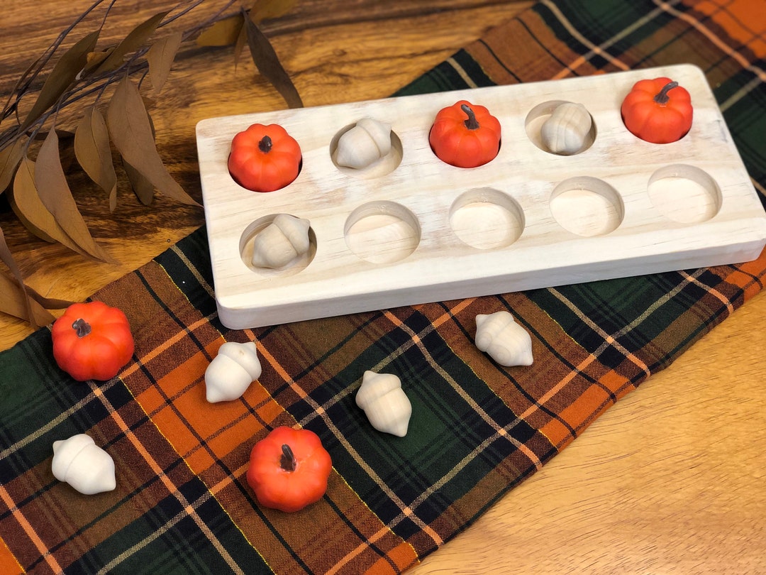 Seasonal Autumn Loose Parts Autumn Counters Educational - Etsy