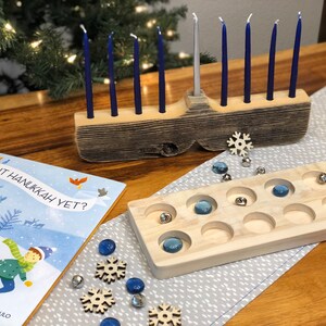 Wooden Ten Frame Counting Tray Educational Toy Preschool and ...