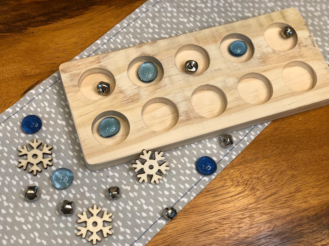 Seasonal Winter Loose Parts Winter/hanukkah Counters Education Toy Prek ...