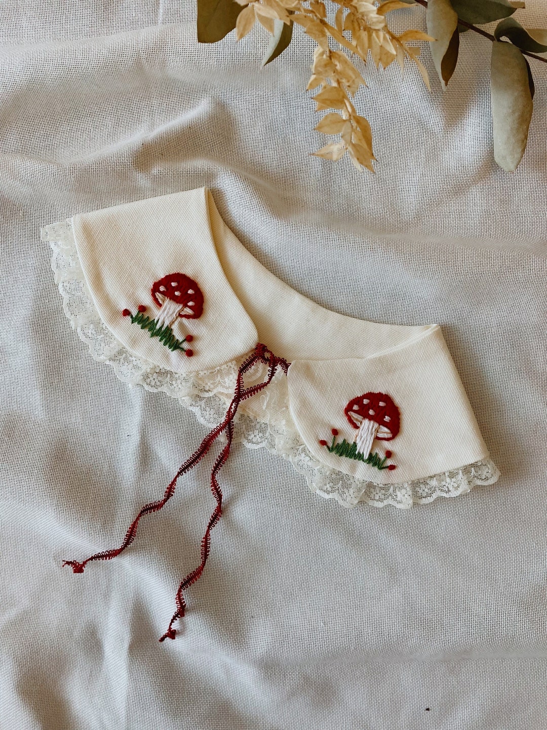 Detachable Collar for Girls, Removeable White Collar, Kids Collar, Bib ...