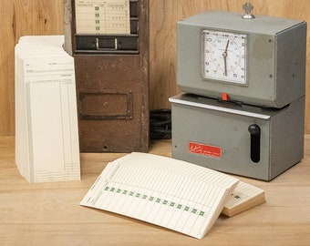 Manual Punch Clock - Etsy