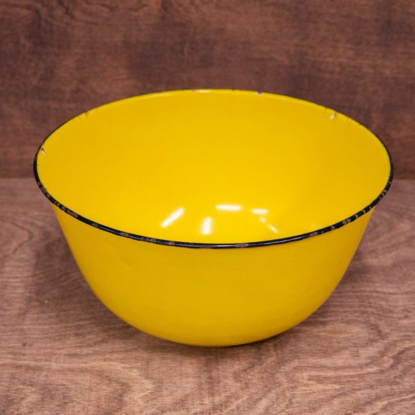 Enamel Mixing Bowl - Etsy