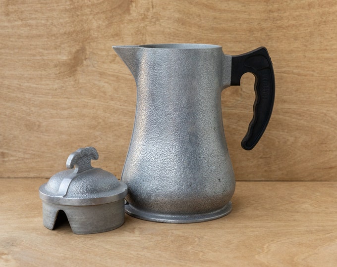 MCM Coffee Pot, Metal Pitcher, Guardian Service Aluminum Coffee Pot ...