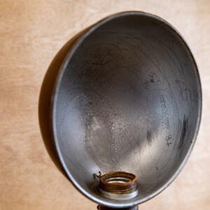 Cast Iron Gooseneck Lamp, Vintage Desk Lamp, Art Deco Brown Gooseneck ...