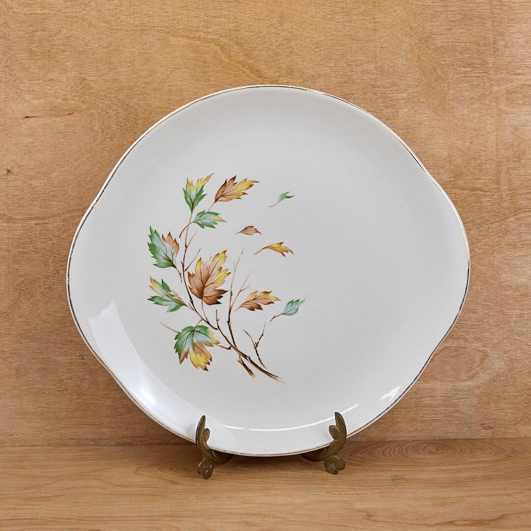 French Saxon China, Light Saxon Flower, Fine China Serving Platter ...
